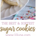 The BEST Frosted Sugar Cookies (+VIDEO) | Lil' Luna