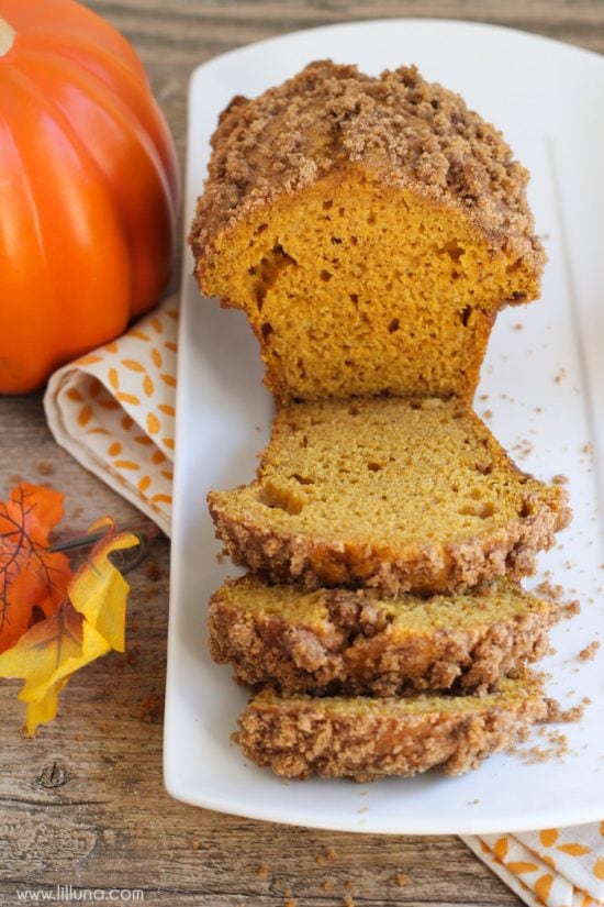 Pumpkin Streusel Bread Recipe | Lil' Luna