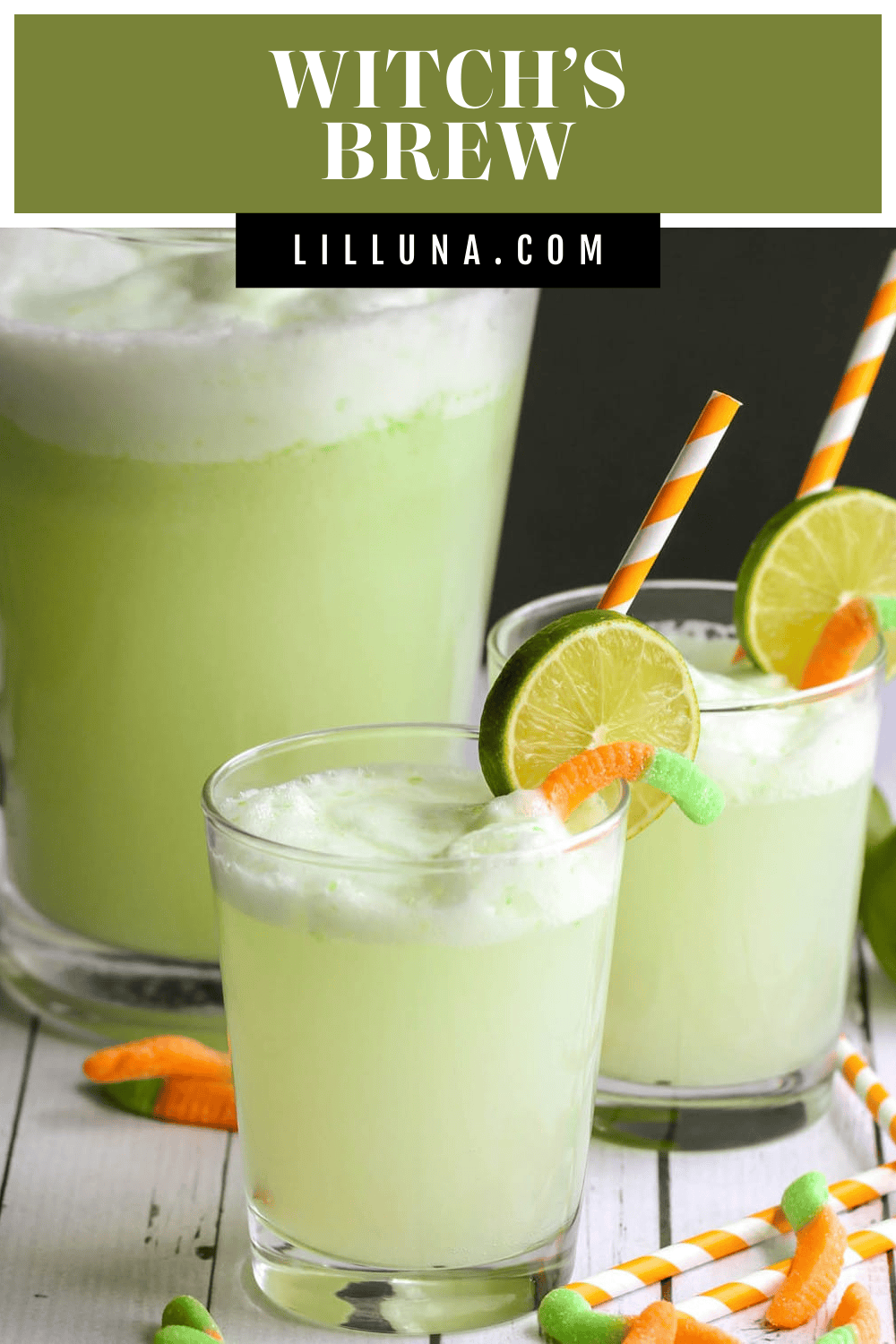 Witches Brew {Kid-Friendly + Lime Flavored} | Lil' Luna