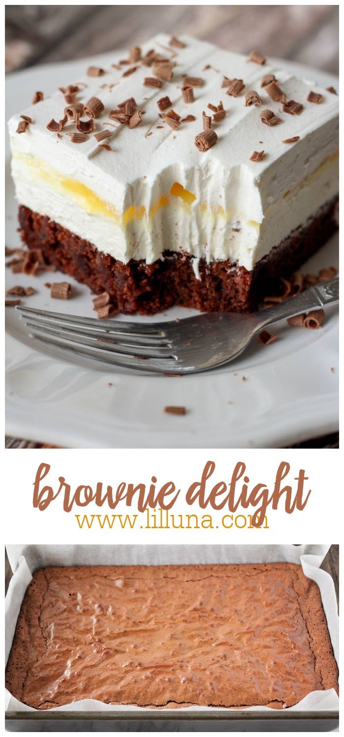 Brownie Delight {4 Delicious Layers!} | Lil' Luna