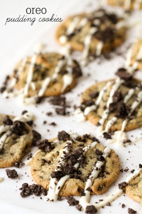 Oreo Pudding Cookies