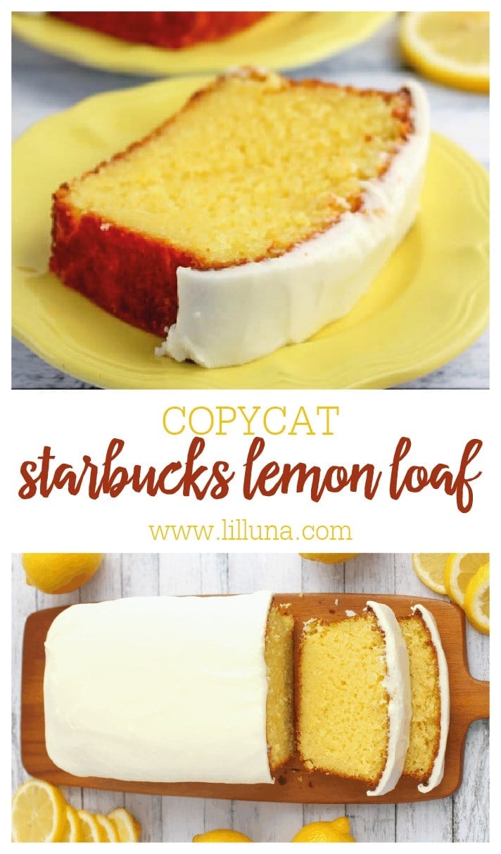 Copycat Starbucks Lemon Loaf {+VIDEO} | Lil' Luna
