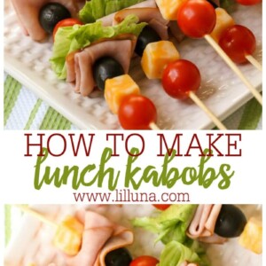 Lunch Kabobs {EASY + Fun Lunch Idea} | Lil' Luna