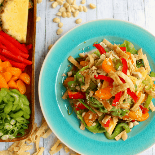 Cheesecake Factory Luau Salad {Copycat Recipe} | Lil' Luna