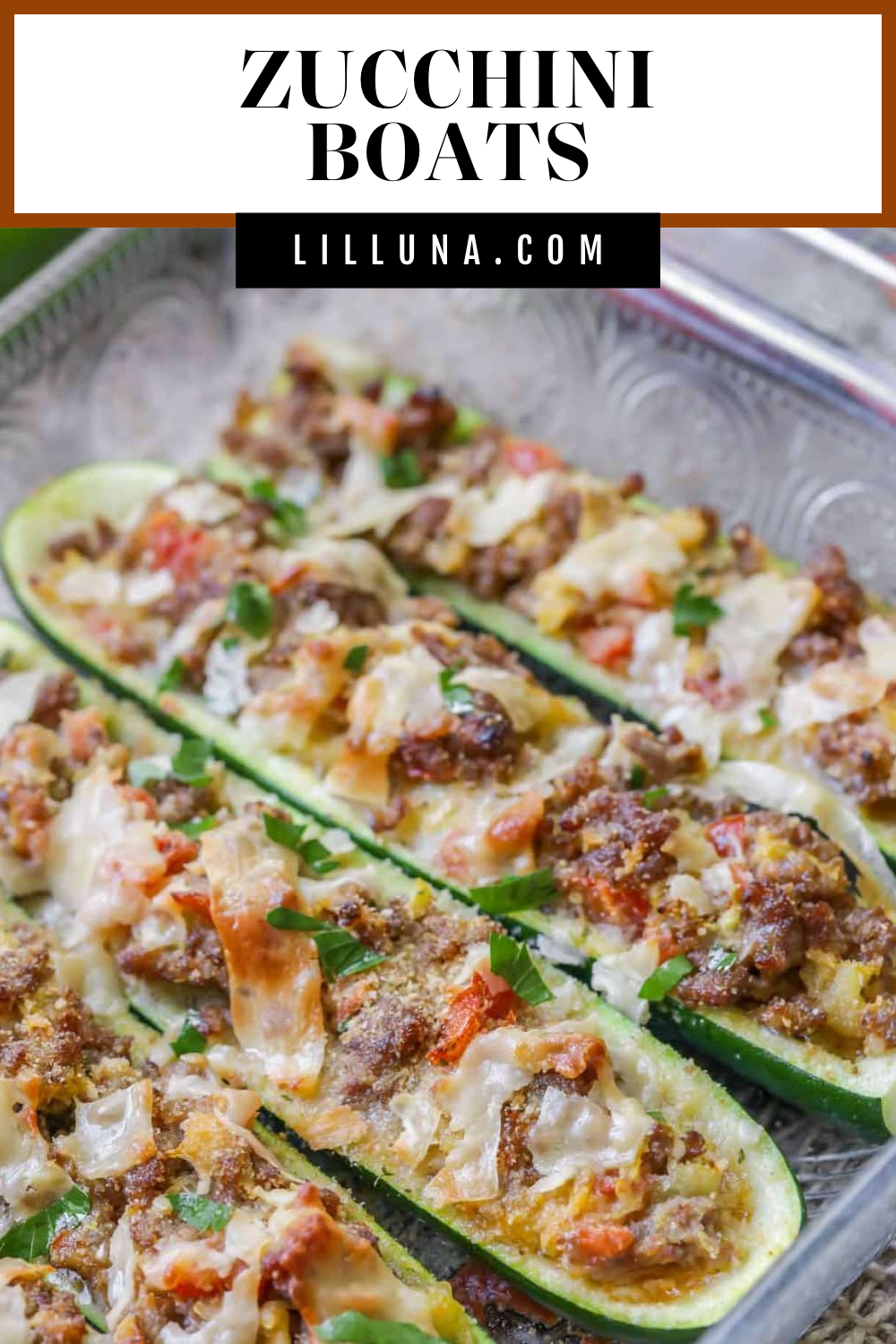 Zucchini Boats {With Multiple Variations!} | Lil' Luna