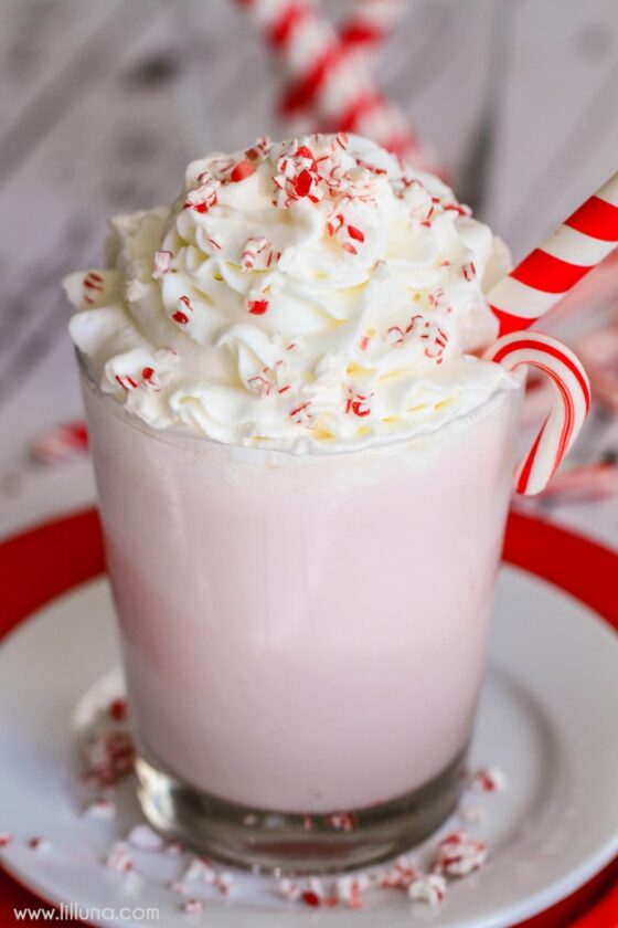 Peppermint Milkshake {Kid-Friendly & Delicious} | Lil' Luna
