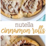 Nutella Cinnamon Rolls