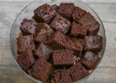 Chocolate Spider Trifle {Perfect for Halloween} | Lil' Luna