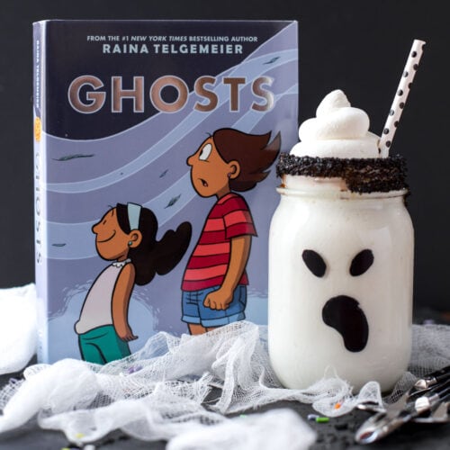 Boo-nilla Ghost Milkshakes {Easy + FUN!} | Lil' Luna