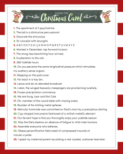 Guess the Christmas Carole Game {FREE Printable} | Lil' Luna