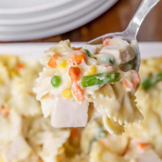 Easy Creamy Turkey and Noodles | Lil' Luna