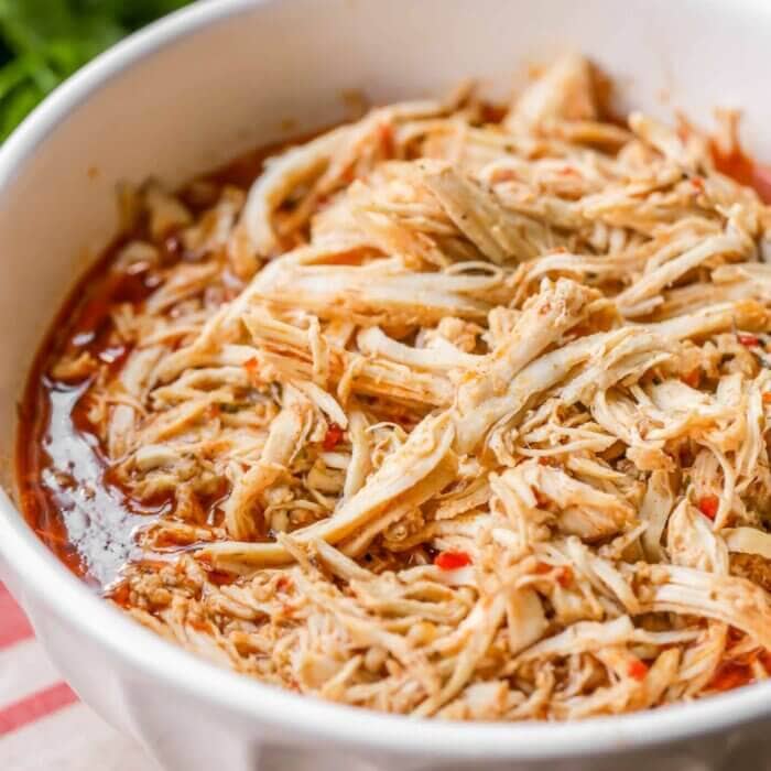 Copycat Cafe Rio Shredded Chicken Recipe | Lil' Luna