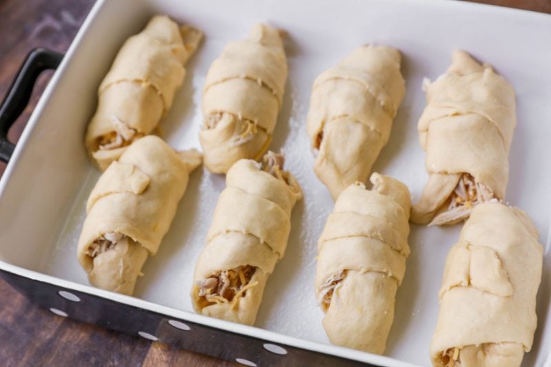 Chicken Crescent Roll Casserole {10 Minute Prep} | Lil' Luna