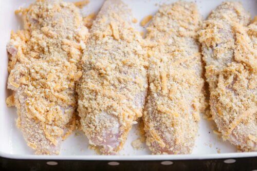 Crispy Ritz Cracker Chicken | Lil' Luna