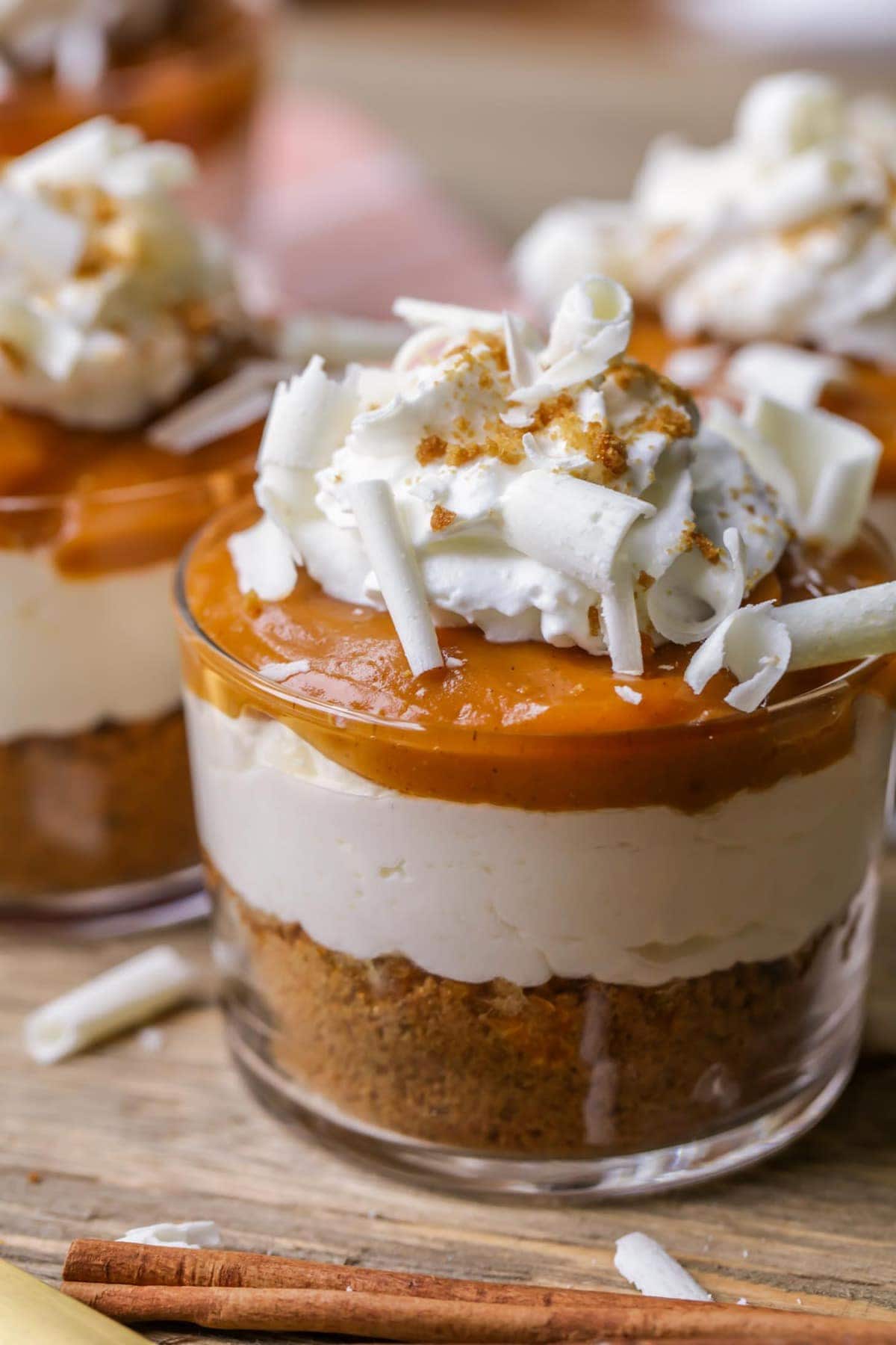 Individual Pumpkin Pudding Parfaits | Lil' Luna