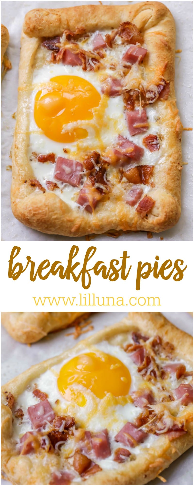 Breakfast Hand Pies {W/ Crescent Dough} | Lil' Luna