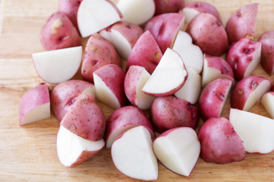 Garlic Mashed Red Potatoes | Lil' Luna