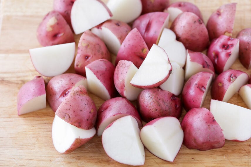 Garlic Mashed Red Potatoes | Lil' Luna