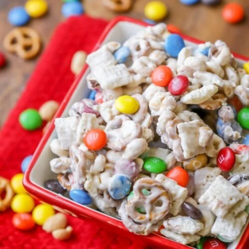 White Trash Recipe (White Chocolate Trail Mix) +VIDEO | Lil' Luna