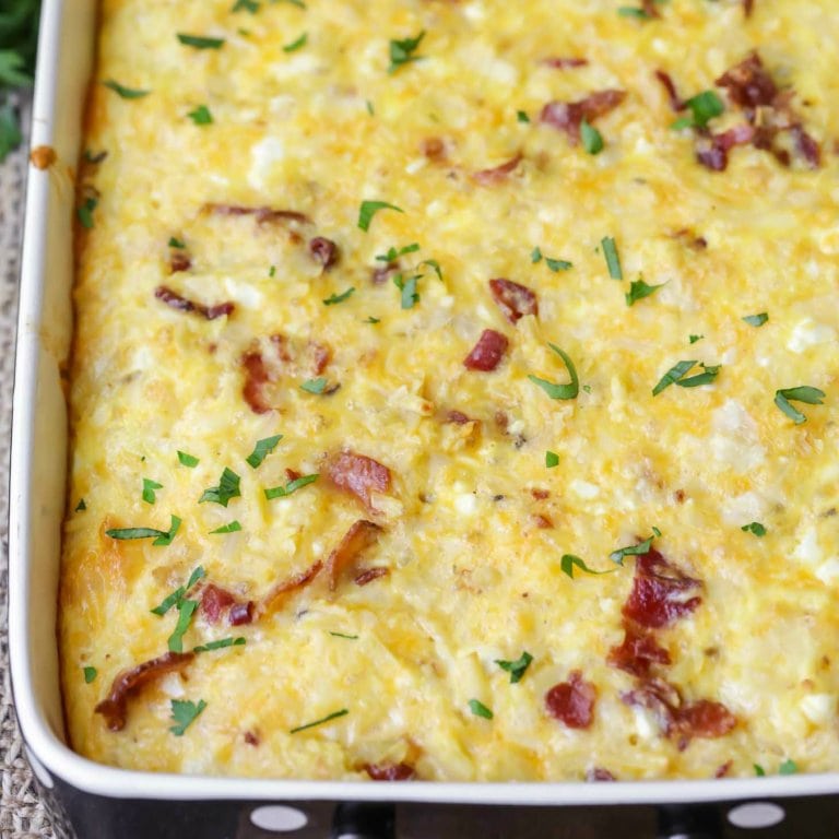 Hashbrown Breakfast Casserole | Lil' Luna