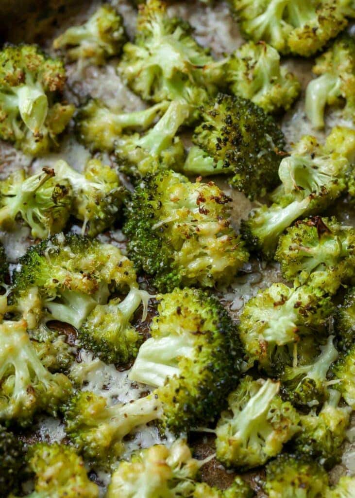 Easy Roasted Broccoli Recipe {With Parmesan} | Lil' Luna