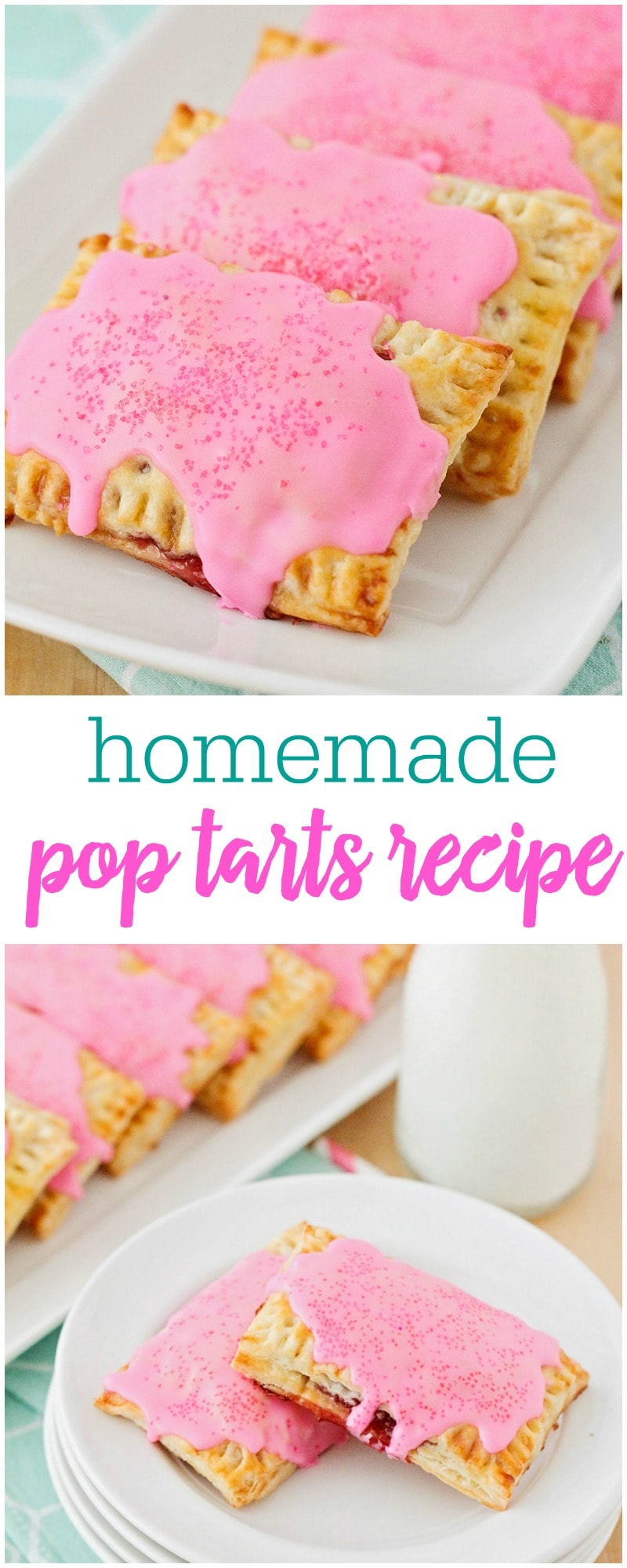 Homemade Pop Tarts {Use your favorite filling!} | Lil' Luna