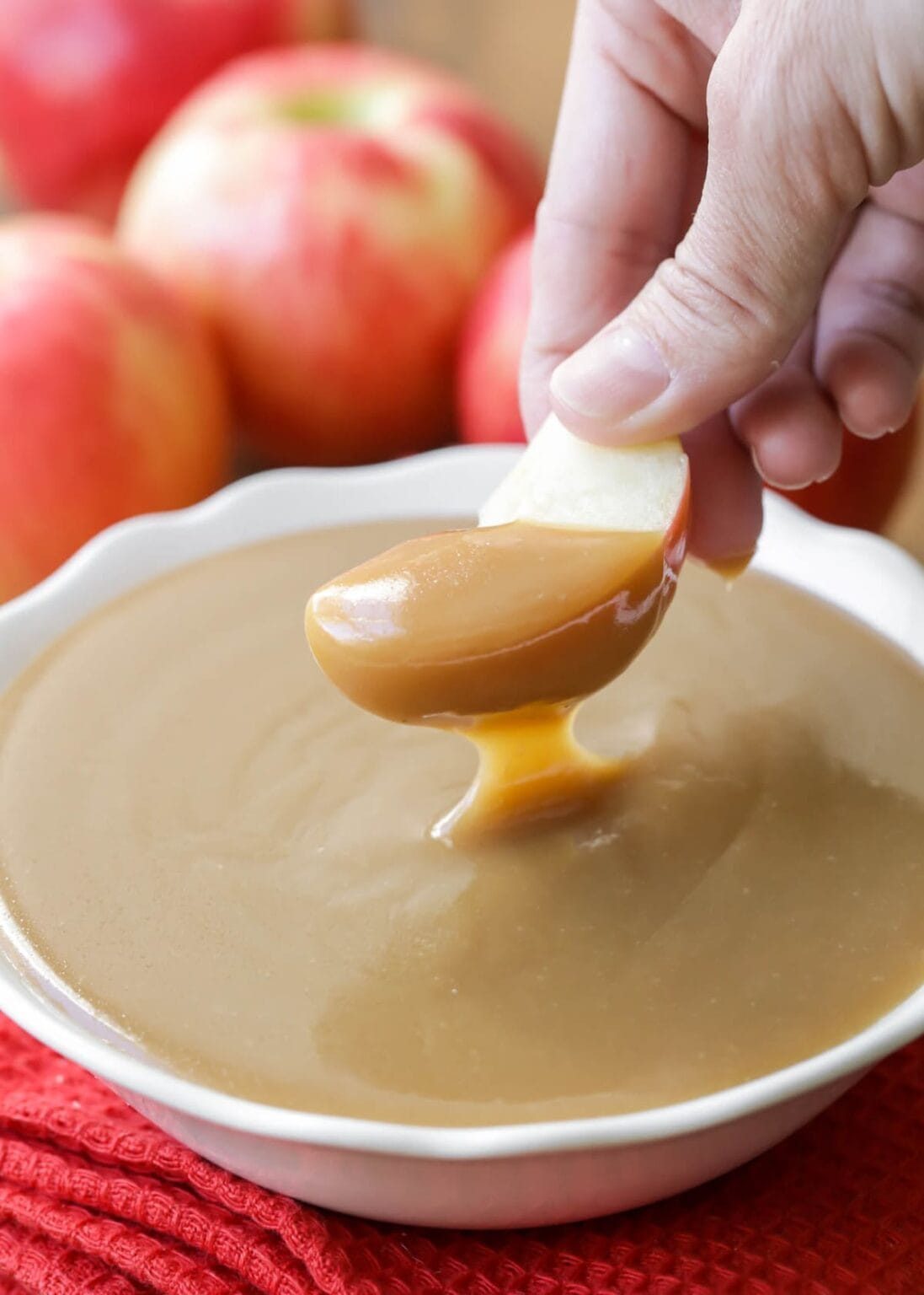 Homemade Caramel Apple Dip Recipe {+VIDEO} | Lil' Luna