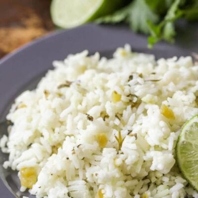 Cilantro Lime Rice {Copycat Favorite! +VIDEO} | Lil' Luna