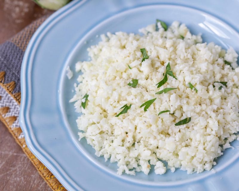 How to Make Cauliflower Rice {SO easy} | Lil' Luna
