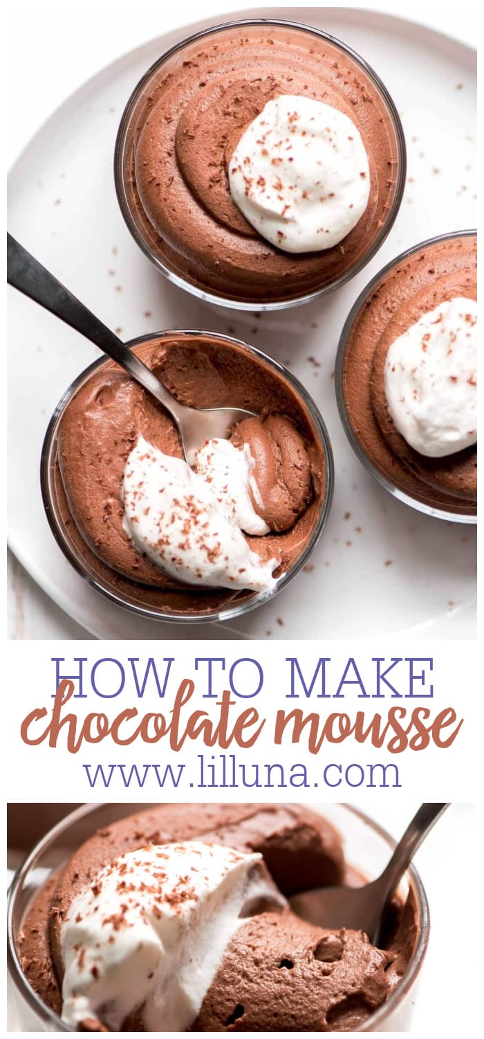 Easy Chocolate Mousse Recipe | Lil' Luna