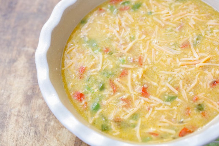 Baked Denver Omelet {Quick, Easy + DELISH} | Lil' Luna