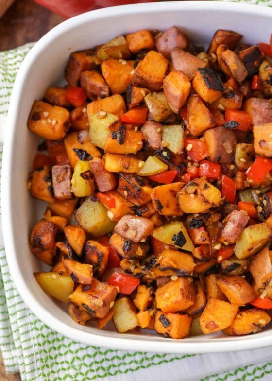 Sweet Potato Hash {Sweet + Savory} | Lil' Luna