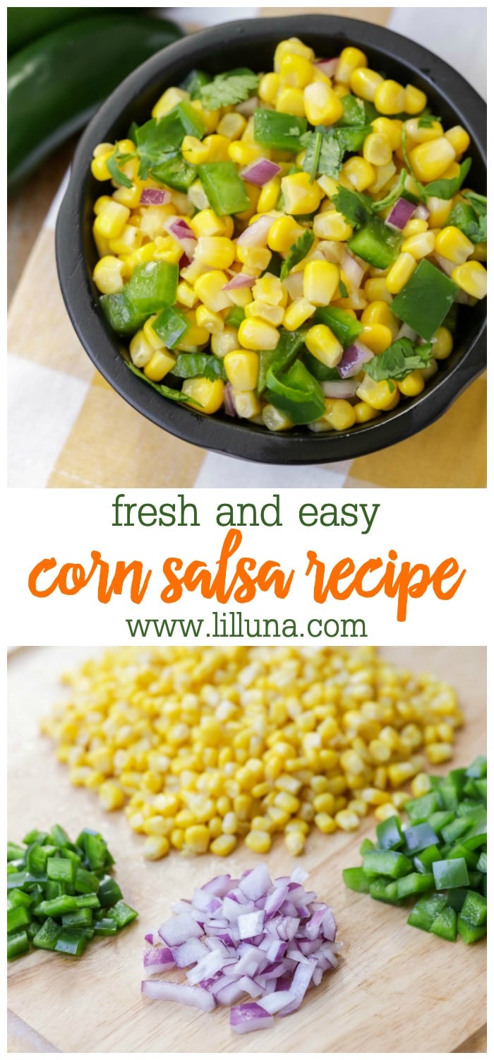 Easy Corn Salsa Recipe | Lil' Luna
