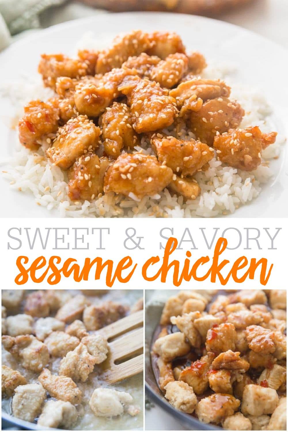 Easy Honey Sesame Chicken Recipe (+VIDEO) | Lil' Luna
