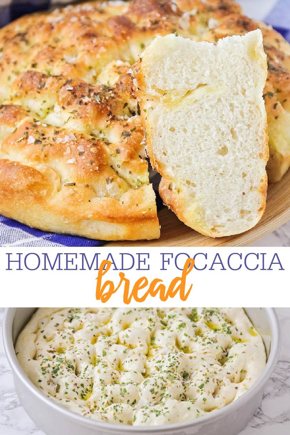Easy Homemade Focaccia Bread Recipe {+VIDEO} | Lil' Luna