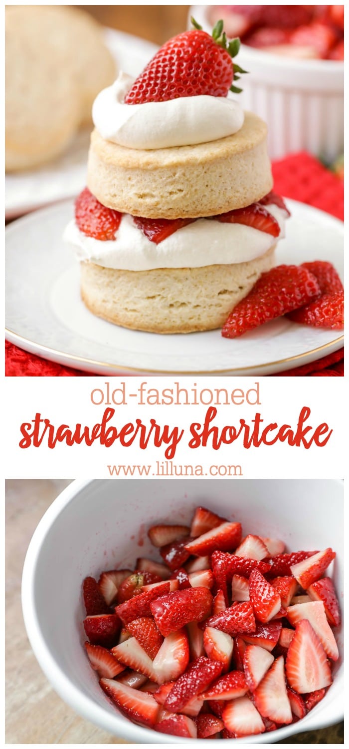 Homemade Old-Fashioned Strawberry Shortcake | Lil' Luna