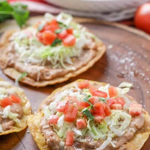 Easy Tostada Recipe (+VIDEO) | Lil' Luna