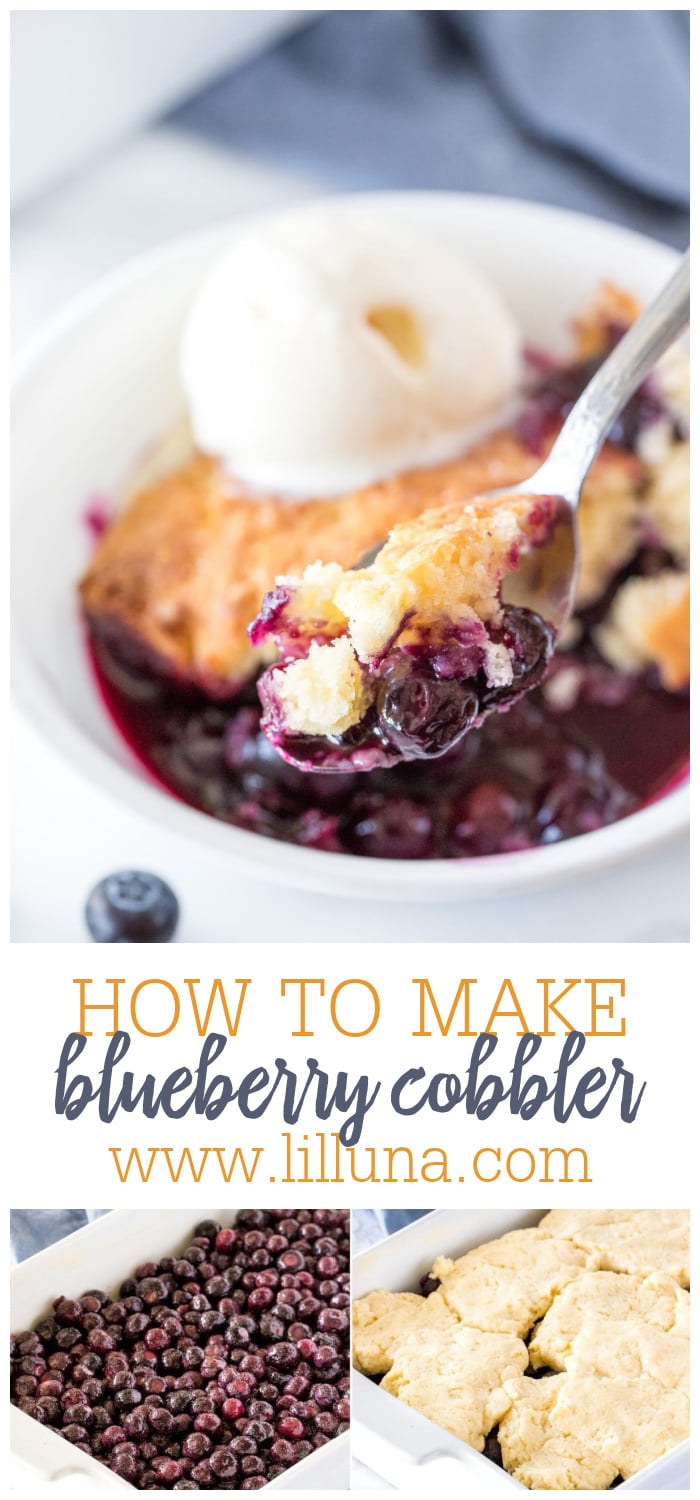 Blueberry Cobbler {A Southern Classic!} | Lil' Luna