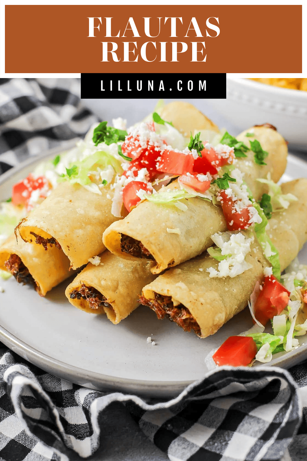 Grandma's Flautas Recipe | Lil' Luna
