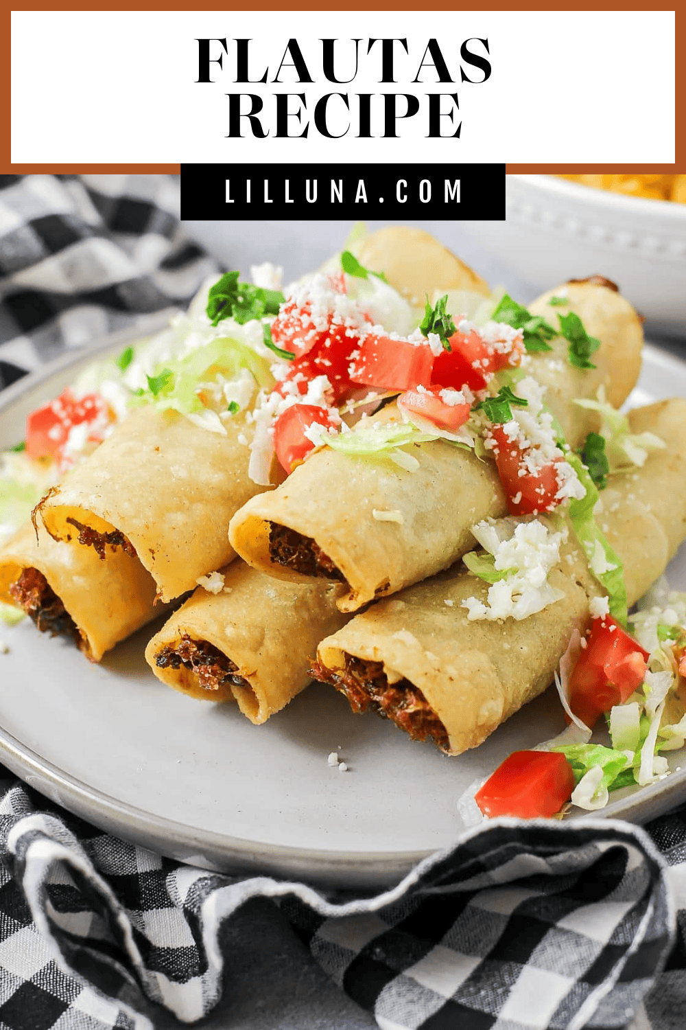 Easy Flautas Recipe | Lil' Luna