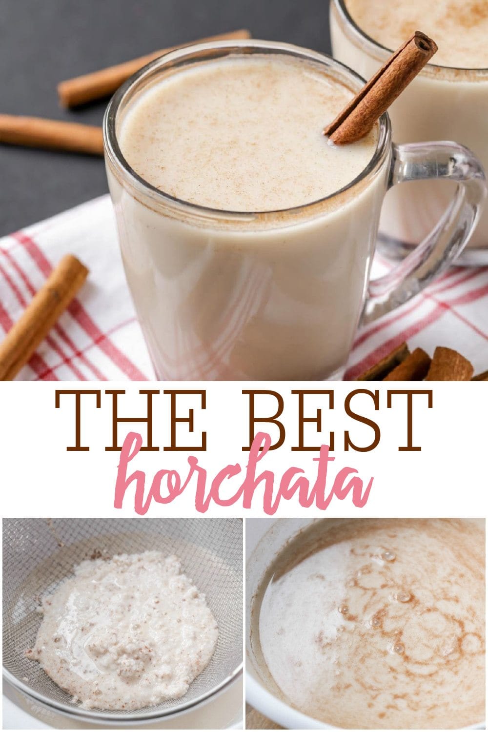 BEST Horchata Recipe {+VIDEO} | Lil' Luna