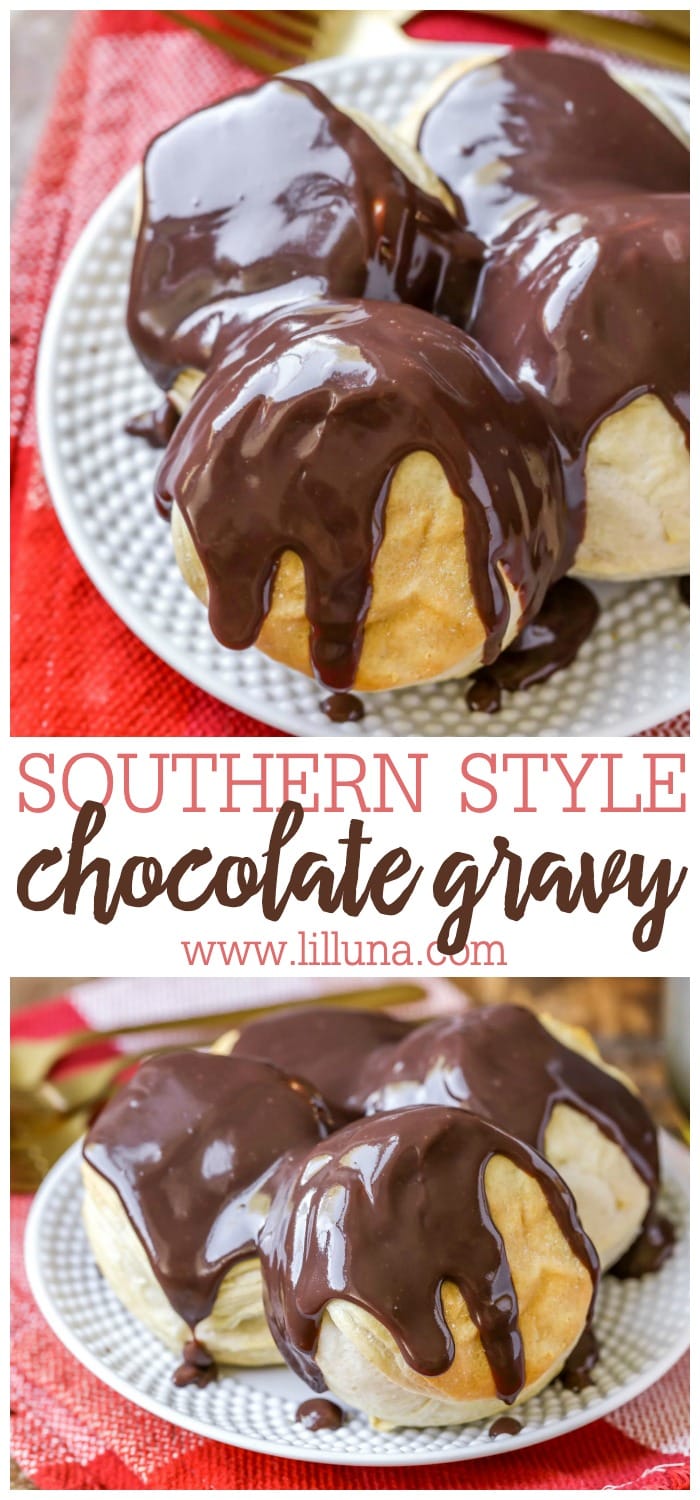 {Southern Style} Chocolate Gravy Recipe | Lil' Luna