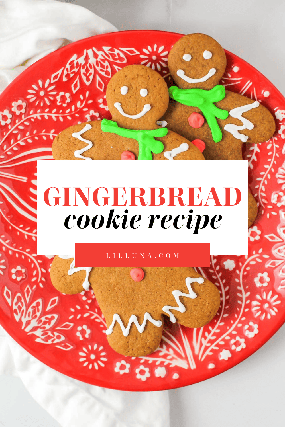 Classic Gingerbread Cookies Recipe | Lil' Luna