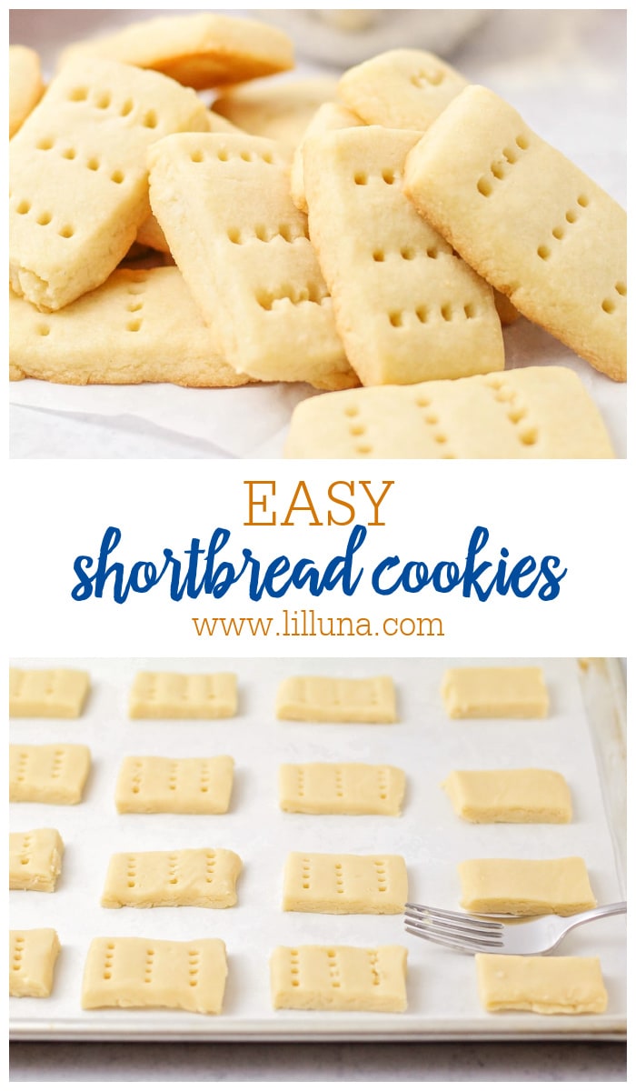 Easy Shortbread Cookies {Just 3 Ingredients!} – Desertridgems