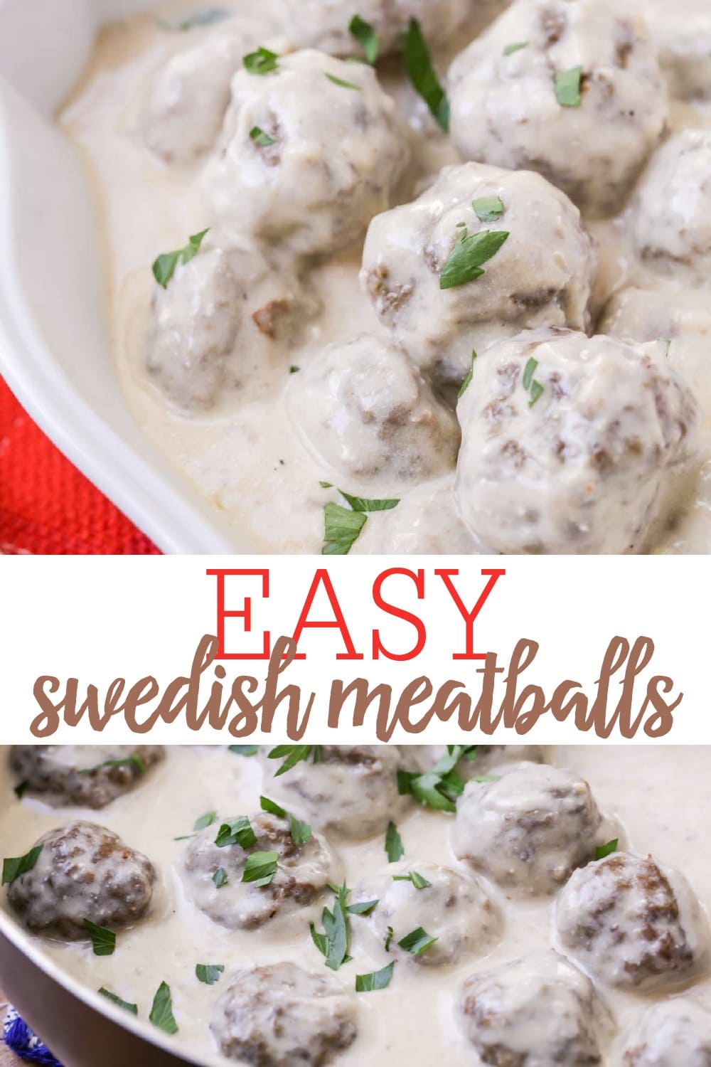Easy Swedish Meatballs (+VIDEO) | LIl' Luna
