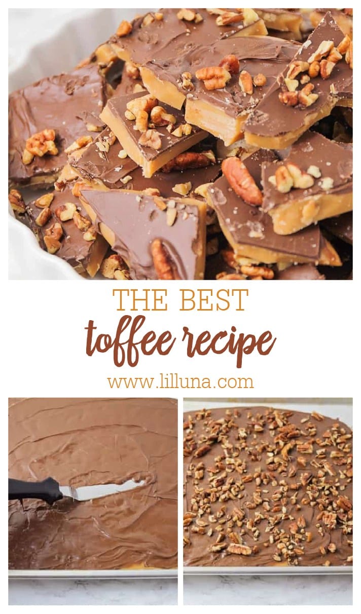 Easy Toffee Recipe (+VIDEO) | Lil' Luna