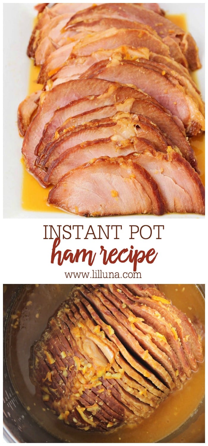 Instant Pot Ham Recipe {Quick + Easy!} | Lil' Luna
