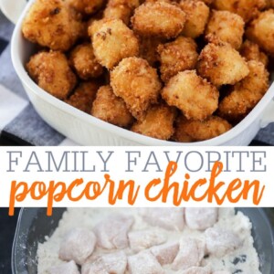 Homemade Popcorn Chicken Recipe {+VIDEO} | Lil' Luna