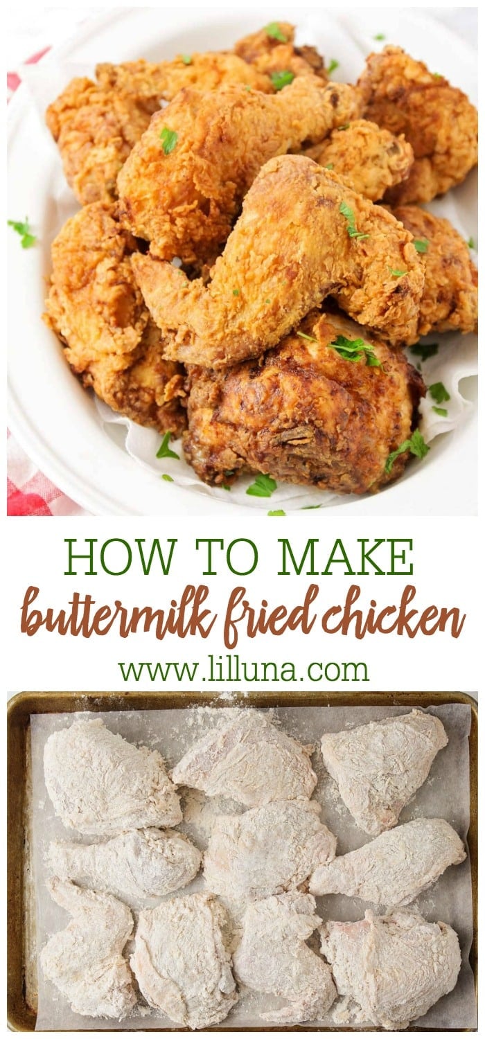 Buttermilk Fried Chicken Recipe | Lil' Luna
