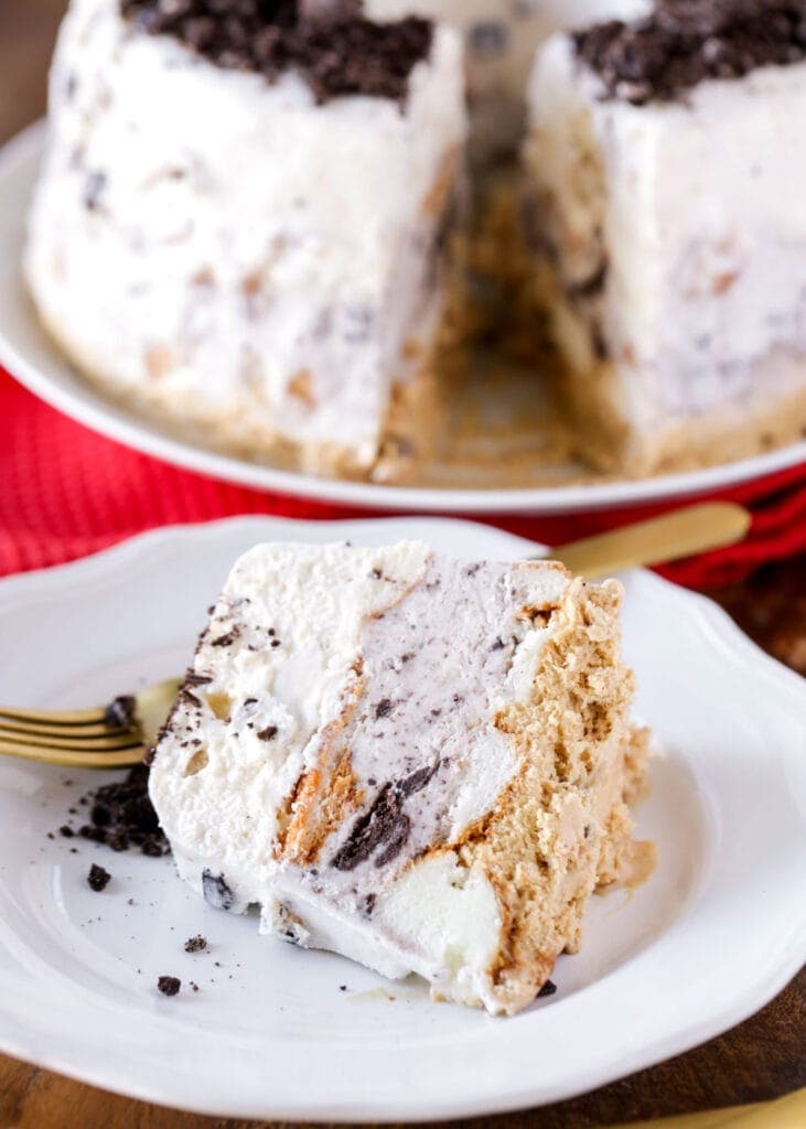 Grandma's Angel Food Ice Cream Cake Recipe {+VIDEO} | Lil' Luna